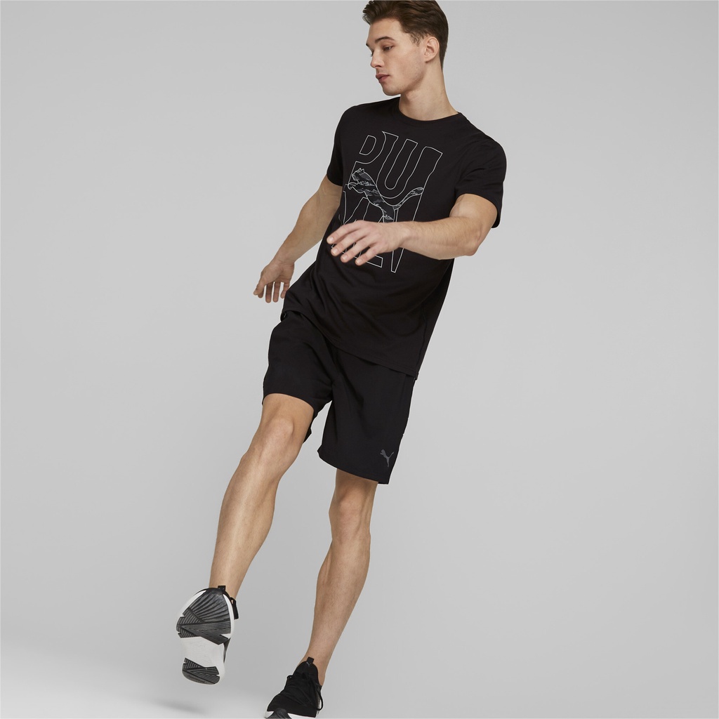 PUMA TRAINING - เสื้อยืดผู้ชาย Graphic Tee Concept สีดำ - APP ...