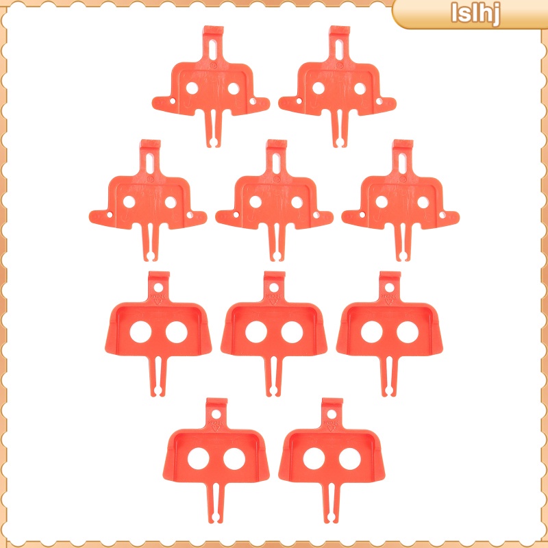 Tektro Disc Brake Pads 10-Pack Bicycle Hydraulic Disc Brake Pad Spacers ...