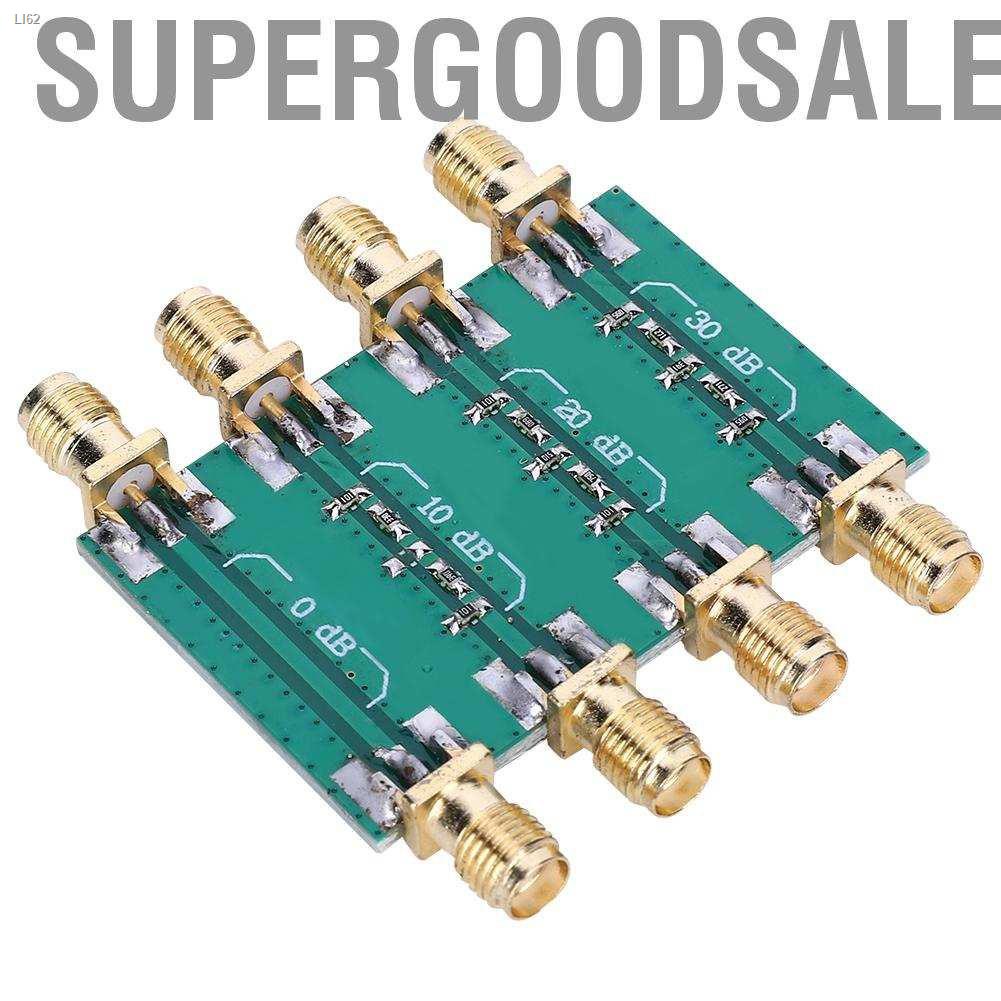 Supergoodsales DC-4.0GHz RF Fixed Attenuator SMA Double Female Head ...
