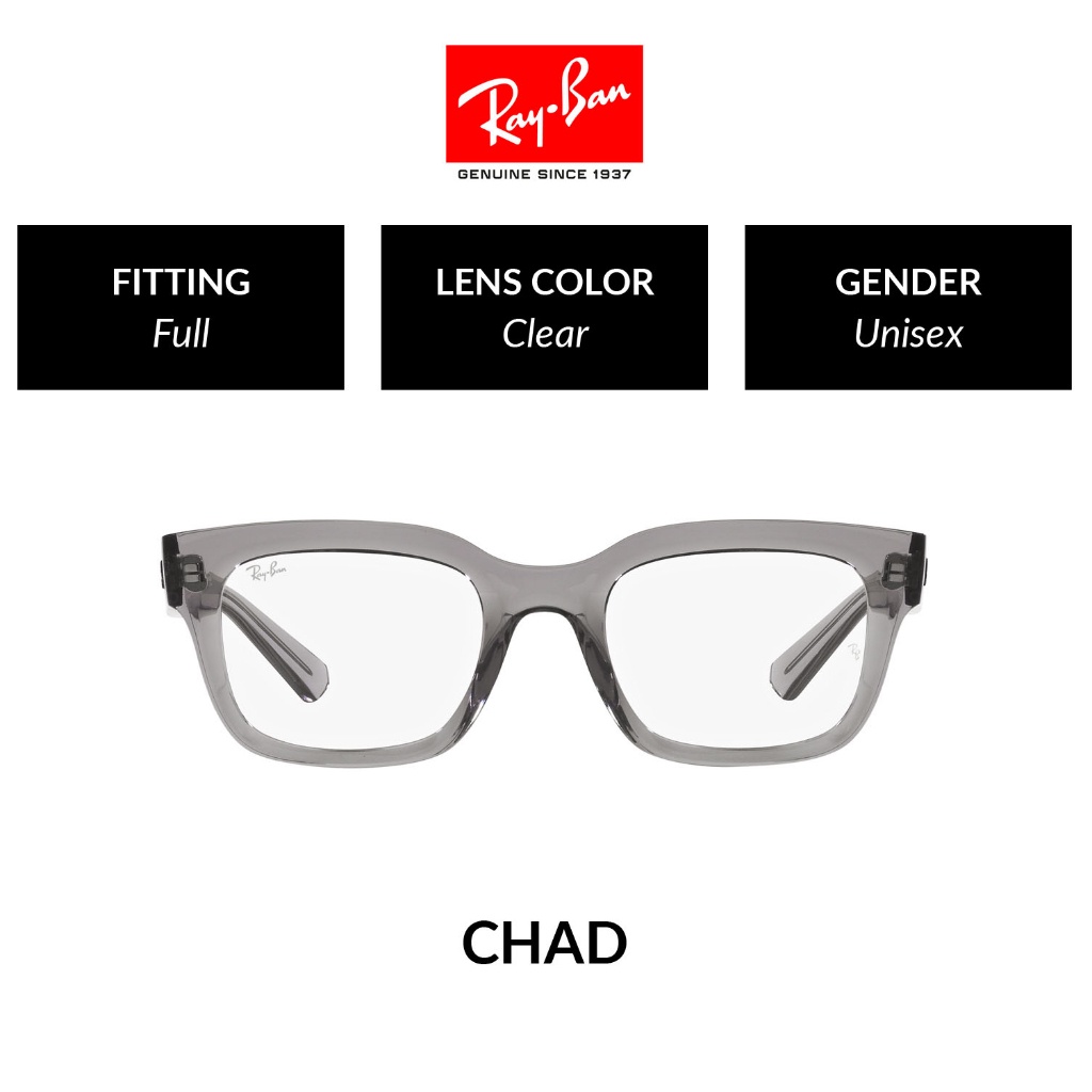 RAY-BAN VISTA CHAD - RX7217F 8263 - Eyeglasses - rayban.th - ThaiPick
