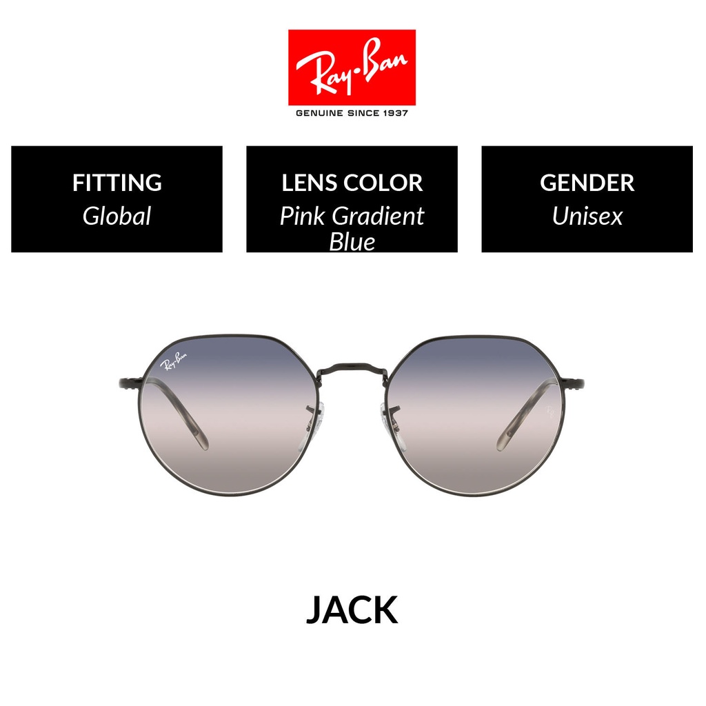 RAY-BAN JACK - RB3565 002GE -Sunglasses - rayban.th - ThaiPick