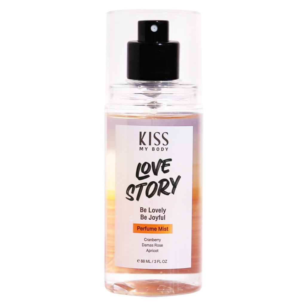 น้ำหอมสายออฟฟิศKiss My Body คิส มาย บอดี้ Perfume Body Mist 88 ml ...