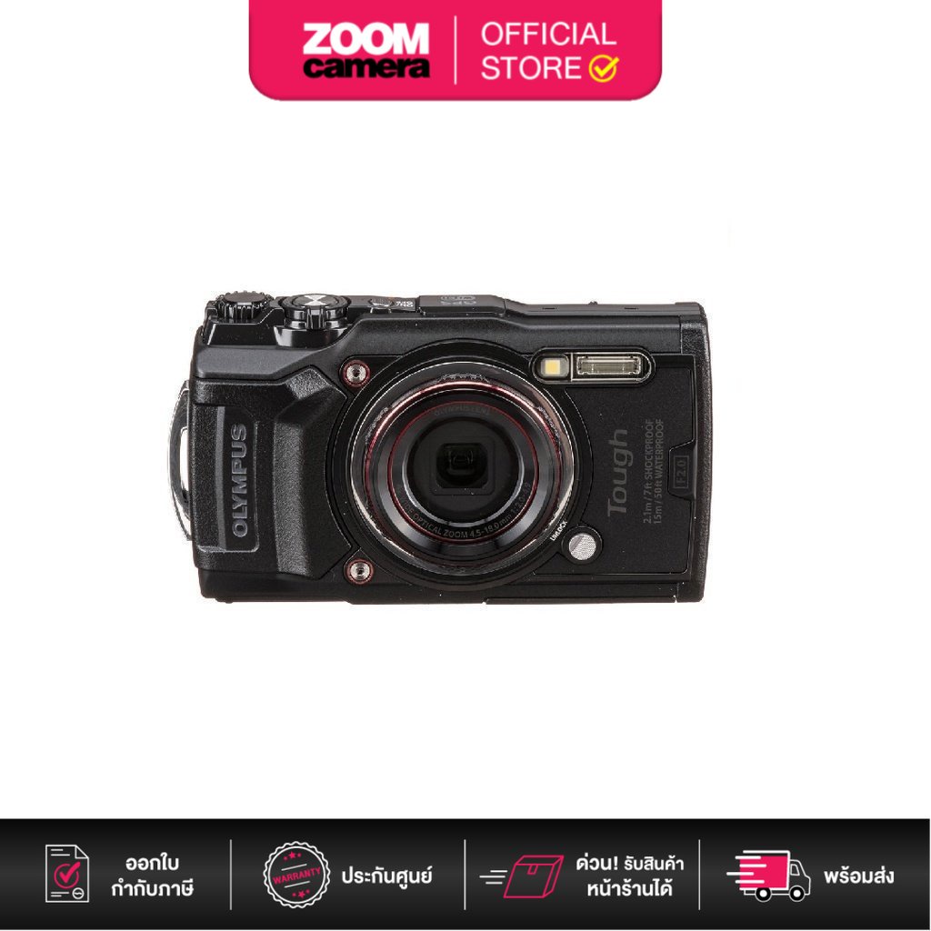 Olympus กล้องคอมแพค TG-6 waterproof camera (ประกันศูนย์) - zoomcamera_official_store - ThaiPick