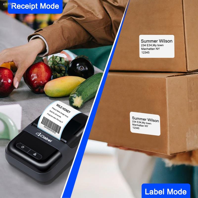 Local DeliveryCLABEL 220B Label Printer Mini Label Maker Price Tag ...