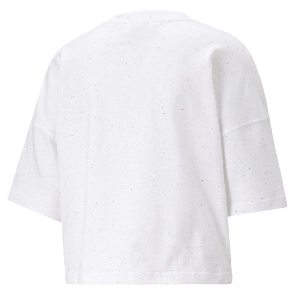 PUMA EVOLUTION - เสื้อยืดผู้หญิง RECollection Relaxed Tee สีขาว - APP ...