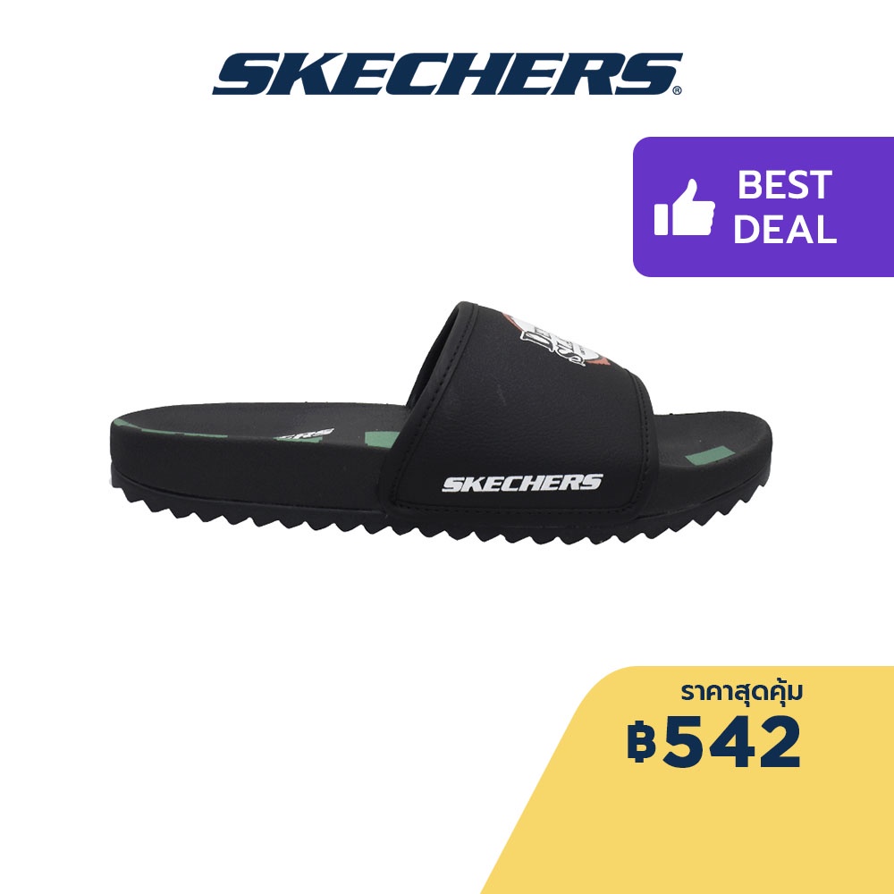 Skechers สเก็ตเชอร์ส รองเท้าแตะผู้หญิง Women Demon Slayer Pop Ups Blade ...