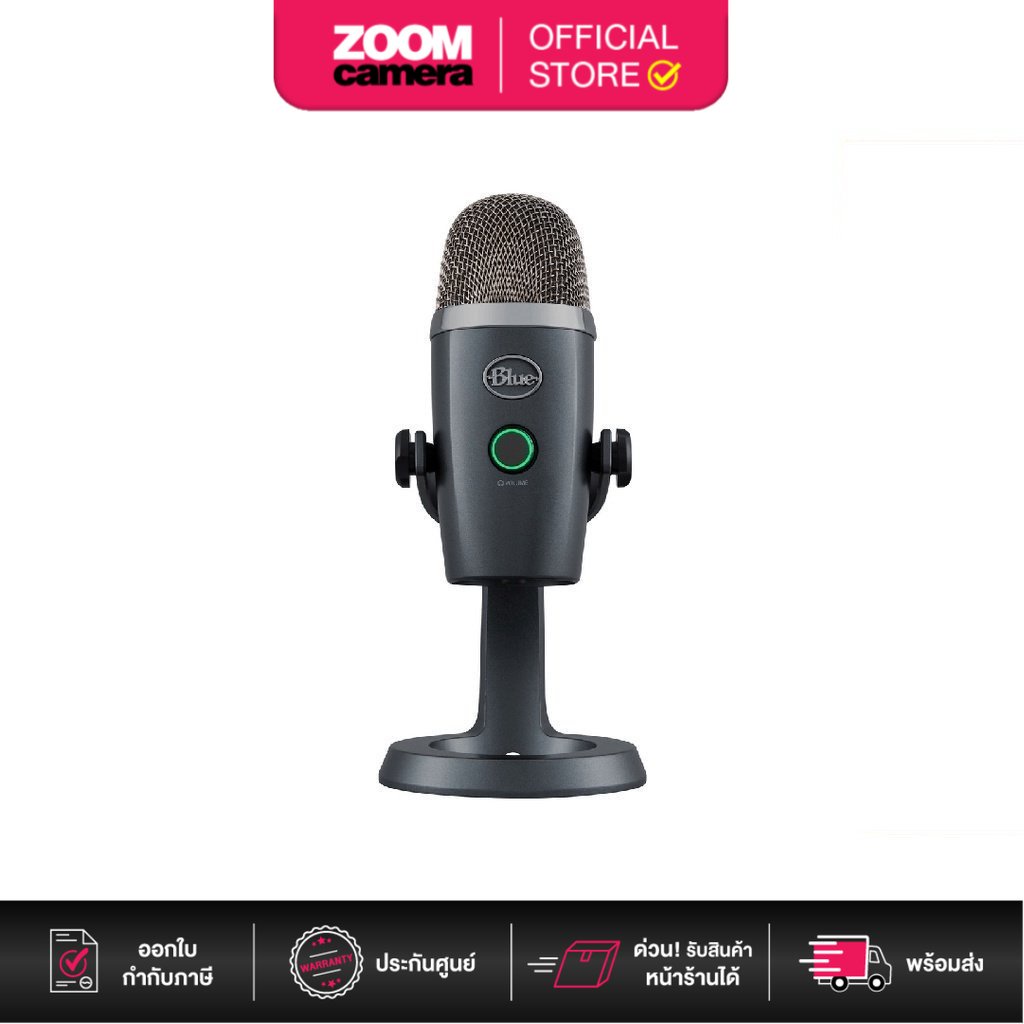 Blue Yeti Nano Multi-Pattern USB Condenser Microphone Shadow Gray ...