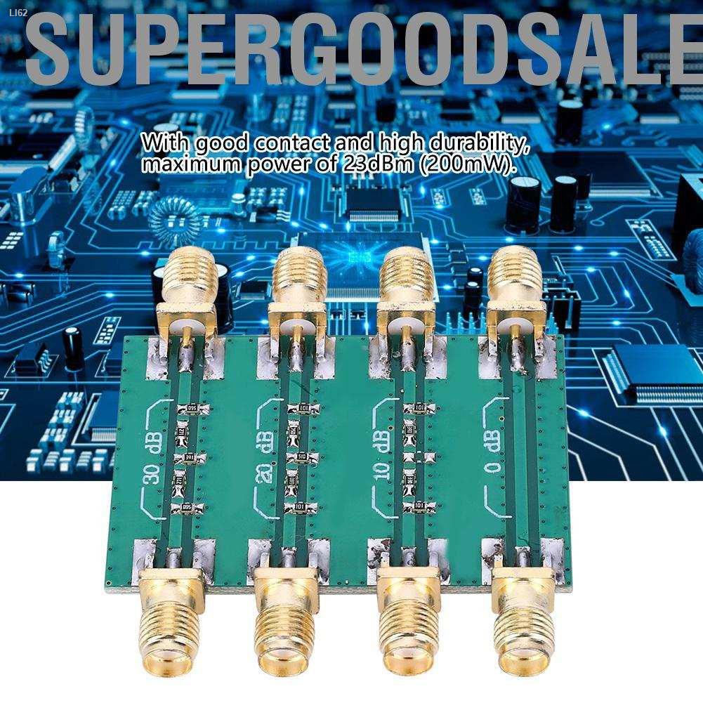 Supergoodsales DC-4.0GHz RF Fixed Attenuator SMA Double Female Head Radio Frequency Module Board ...