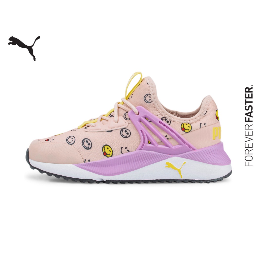 PUMA KIDS - รองเท้าผ้าใบเด็ก PUMA x SMILEYWORLD Pacer Future Sneakers ...
