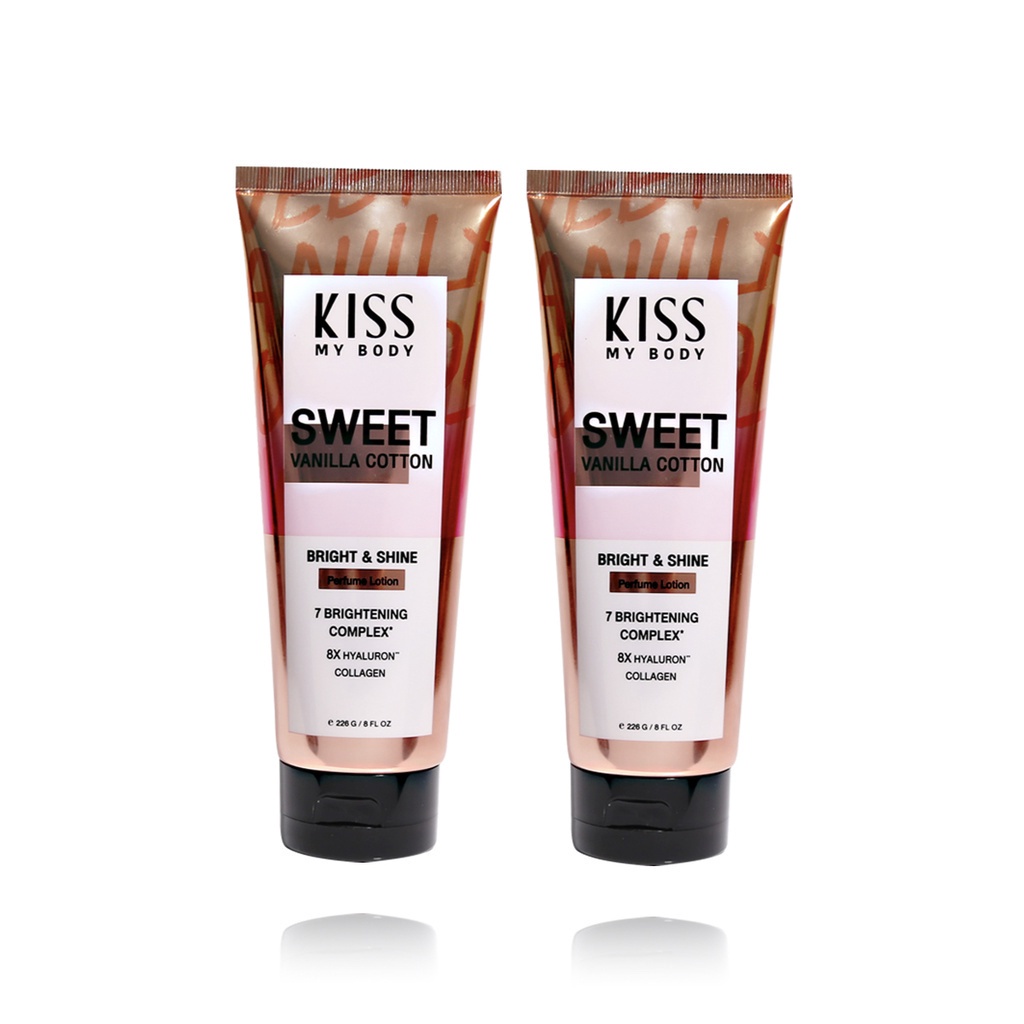 น้ำหอม แพ็คคู่ Kiss My Body Perfume Body Mist 88ml สเปรย์น้ำหอม กลิ่น Sweet Poison และ Sweet ...