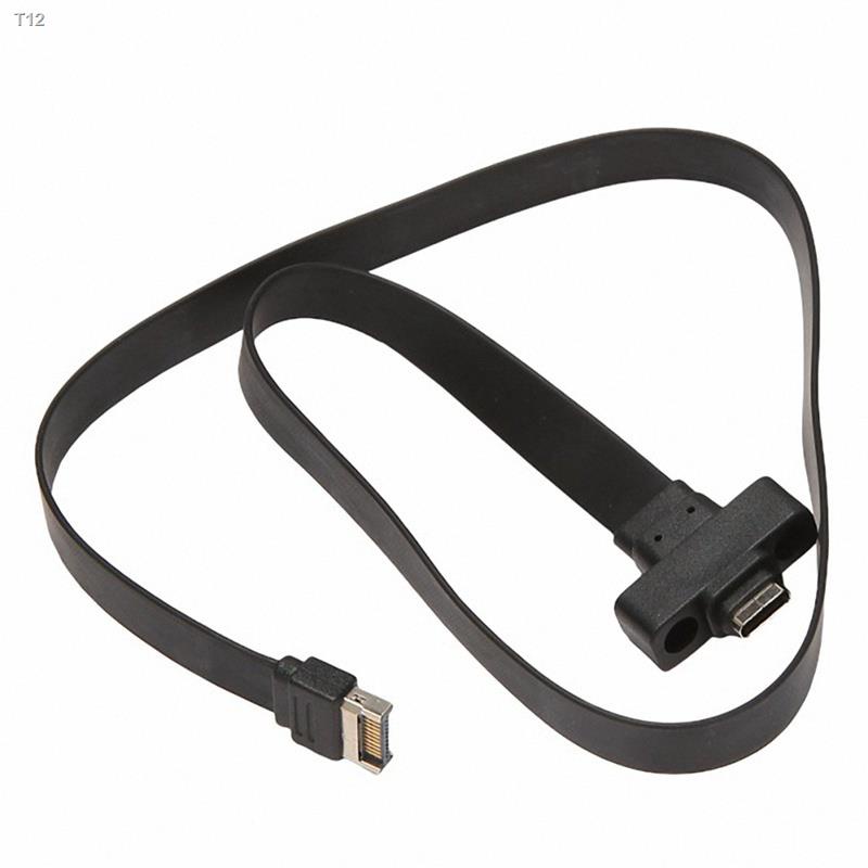 USB 3.1 Front Panel Type E Male To USB-C Type C Expansion Cable ...