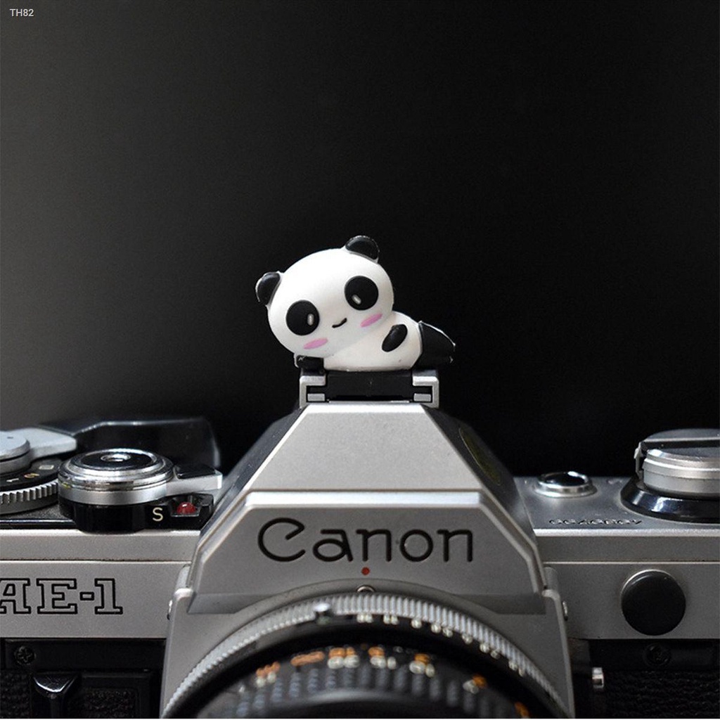 Panda Hot Shoe Cover Lens Cover Cartoon Creative Cute Canon Nikon Sony Fuji Leica SLR Mirrorless ...