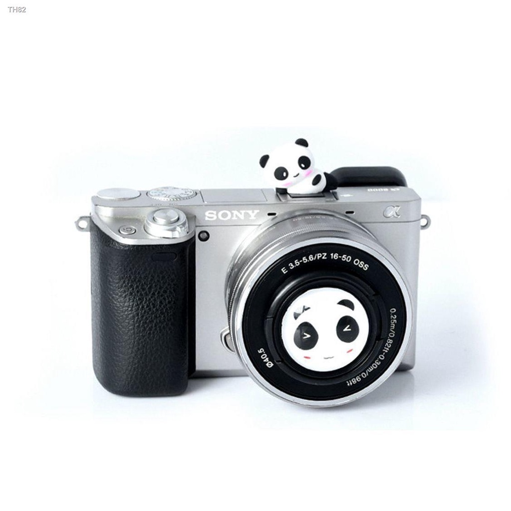 Panda Hot Shoe Cover Lens Cover Cartoon Creative Cute Canon Nikon Sony Fuji Leica SLR Mirrorless ...