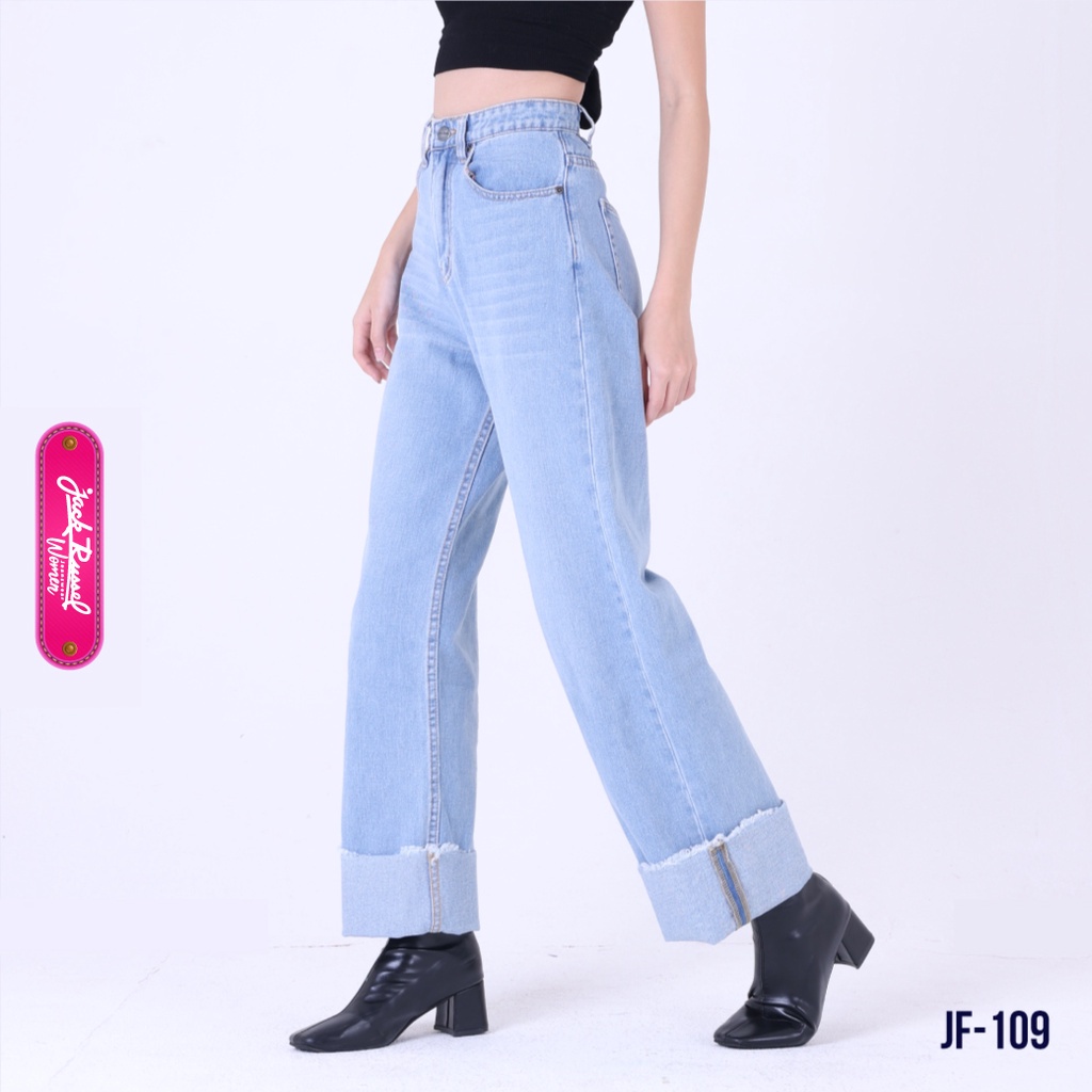 JACK RUSSEL กางเกงยีนส์ผู้หญิง ทรง BOOT CUT รุ่น JF-1092 กางเกงยีนส์แจ็ ...