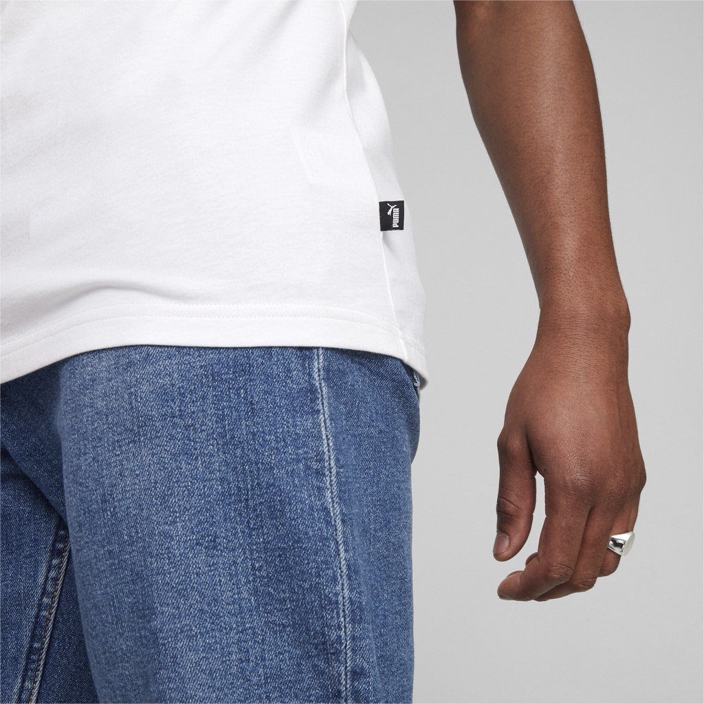 PUMA BASICS - เสื้อยืดผู้ชาย GRAPHICS Icon สีขาว - APP - 67447602 ...