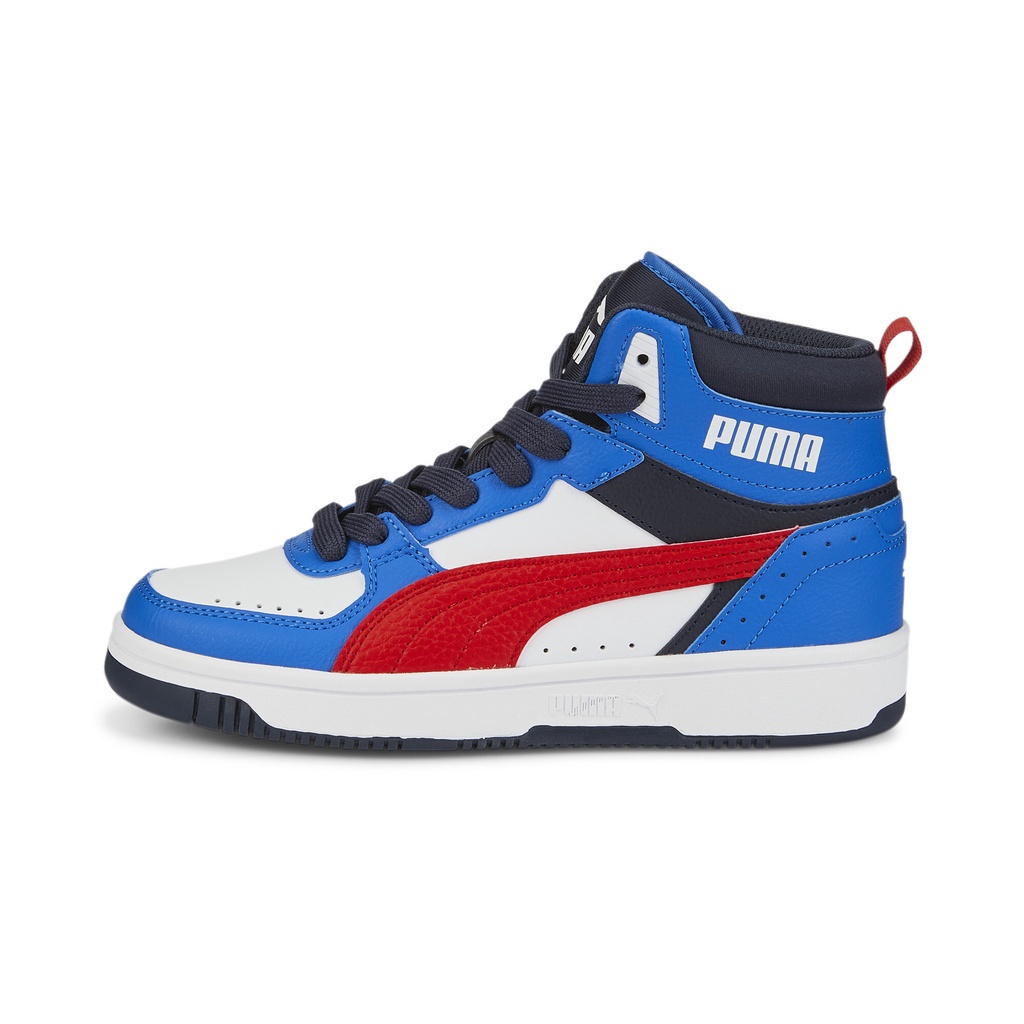 PUMA KIDS - รองเท้าผ้าใบเด็กโต Rebound JOY Blocked สีขาว - FTW ...