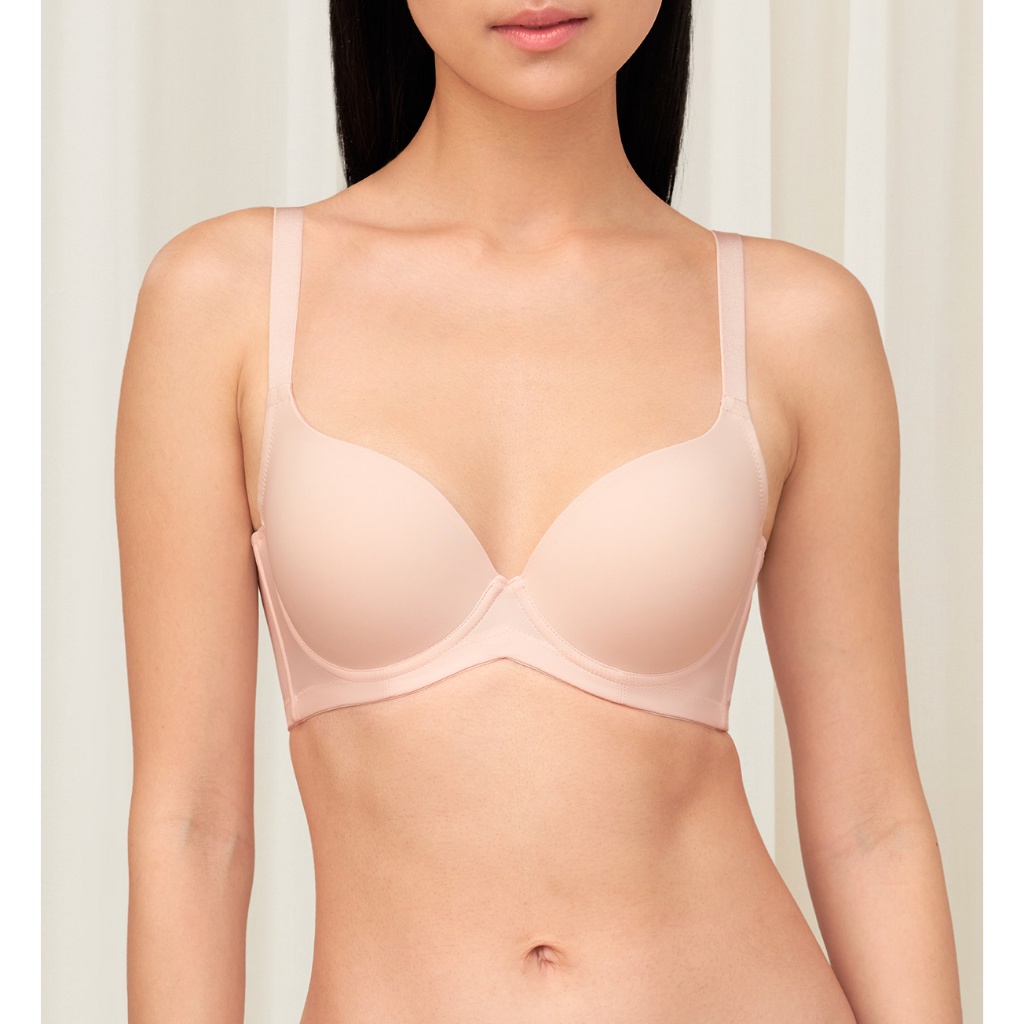 Triumph เสื้อชั้นในมีโครงเก็บทรง รุ่น Simply Everyday Basic WP รหัส 10188658 สีส้มอ่อน 00AL ...