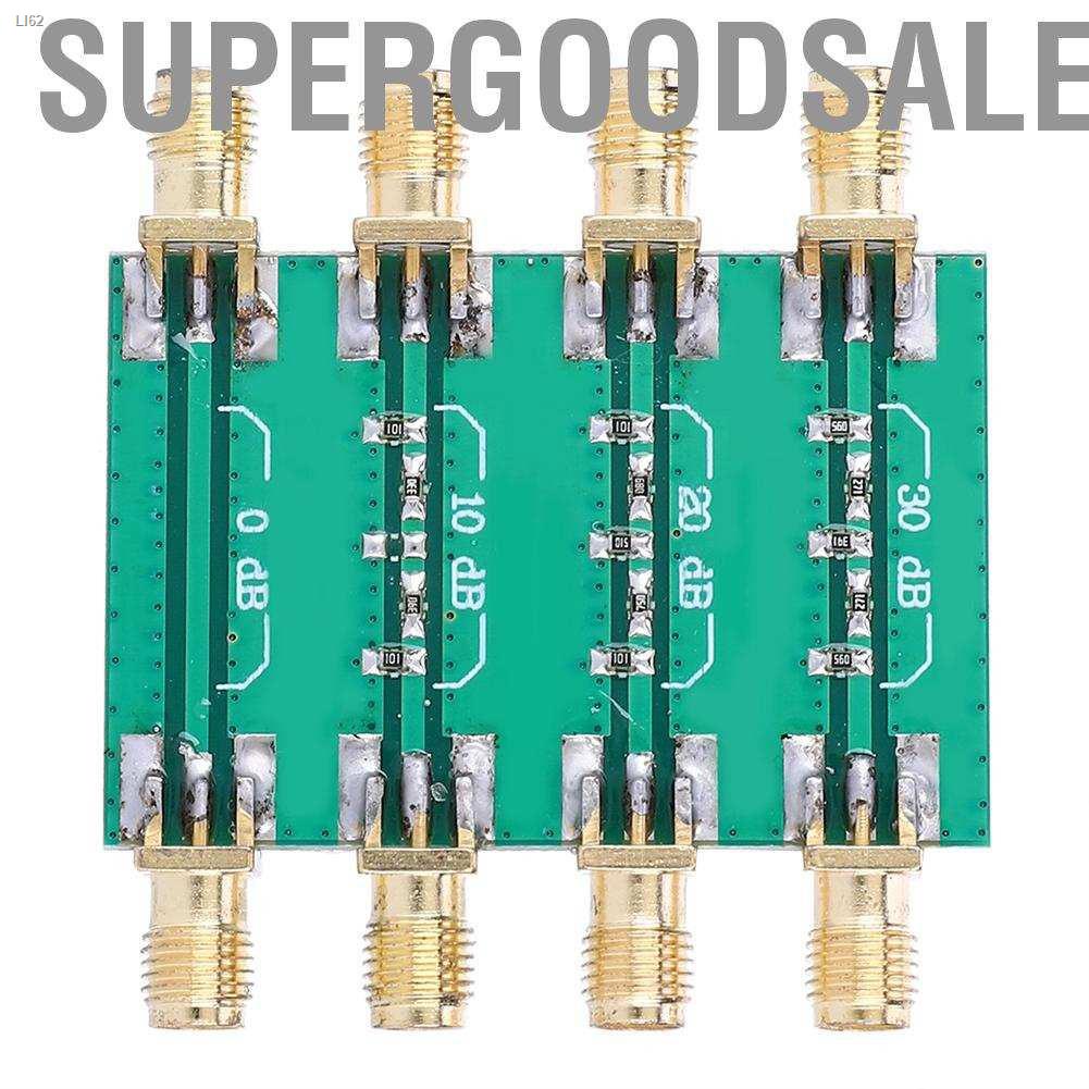 Supergoodsales DC-4.0GHz RF Fixed Attenuator SMA Double Female Head ...