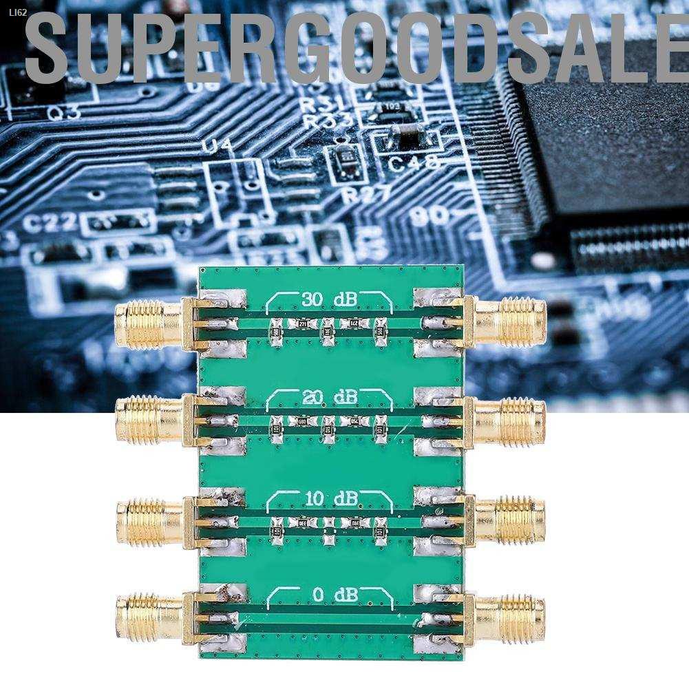 Supergoodsales DC-4.0GHz RF Fixed Attenuator SMA Double Female Head ...
