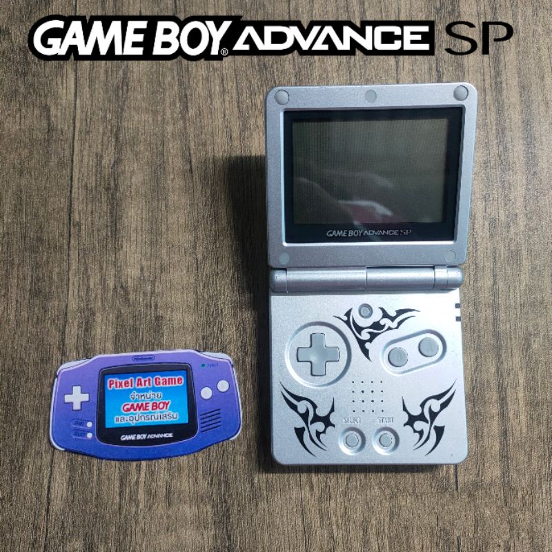 Gameboy advance sp 001limited tribal แท้ - pixelartgame1981 - ThaiPick