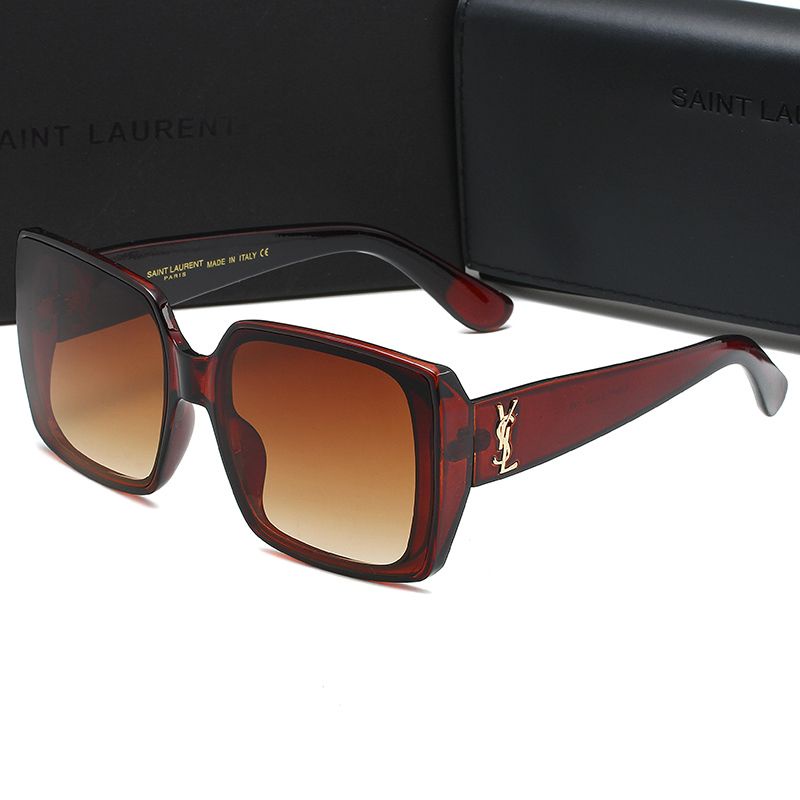 Ysl ใหม่ แว่นตากันแดดแฟชั่น ป้องกันรังสีอัลตราไวโอเลต SLM71 - bai61568 ...