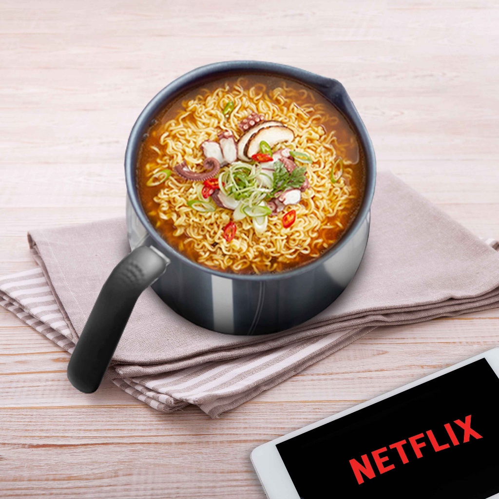 สินค้าใหม่ Tefalหม้อสเตนเลสออปติสเปซ 16 ซม. OPTISPACE MULTIPOT 16cm 6 in 1 ใช้งานผัด ทอด ย่าง ...