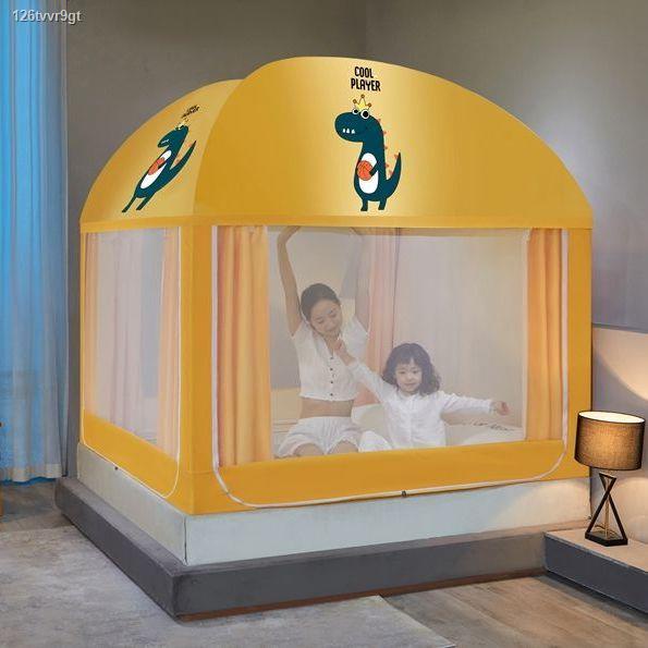 มุ้งครอบผู้ใหญ่ มุ้งกันยุง หนา blackout ผ้าม่านเตียงแบบบูรณาการ yurt ...