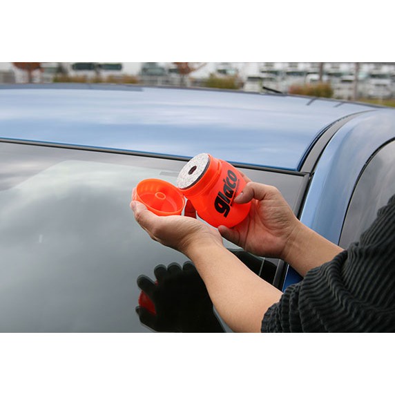 SOFT99 Glaco Roll On Large น้ำยาเคลือบกระจกกลาโก้ หัวกลมใหญ่ ขนาด120 ml. เคลือบกระจกได้เงางาม ...