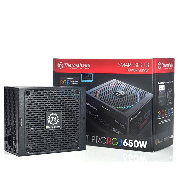 BIOSLAB PSU THERMALTAKE SMART BX1 RGB 650W 80+ BRONZE | Shopee Thailand