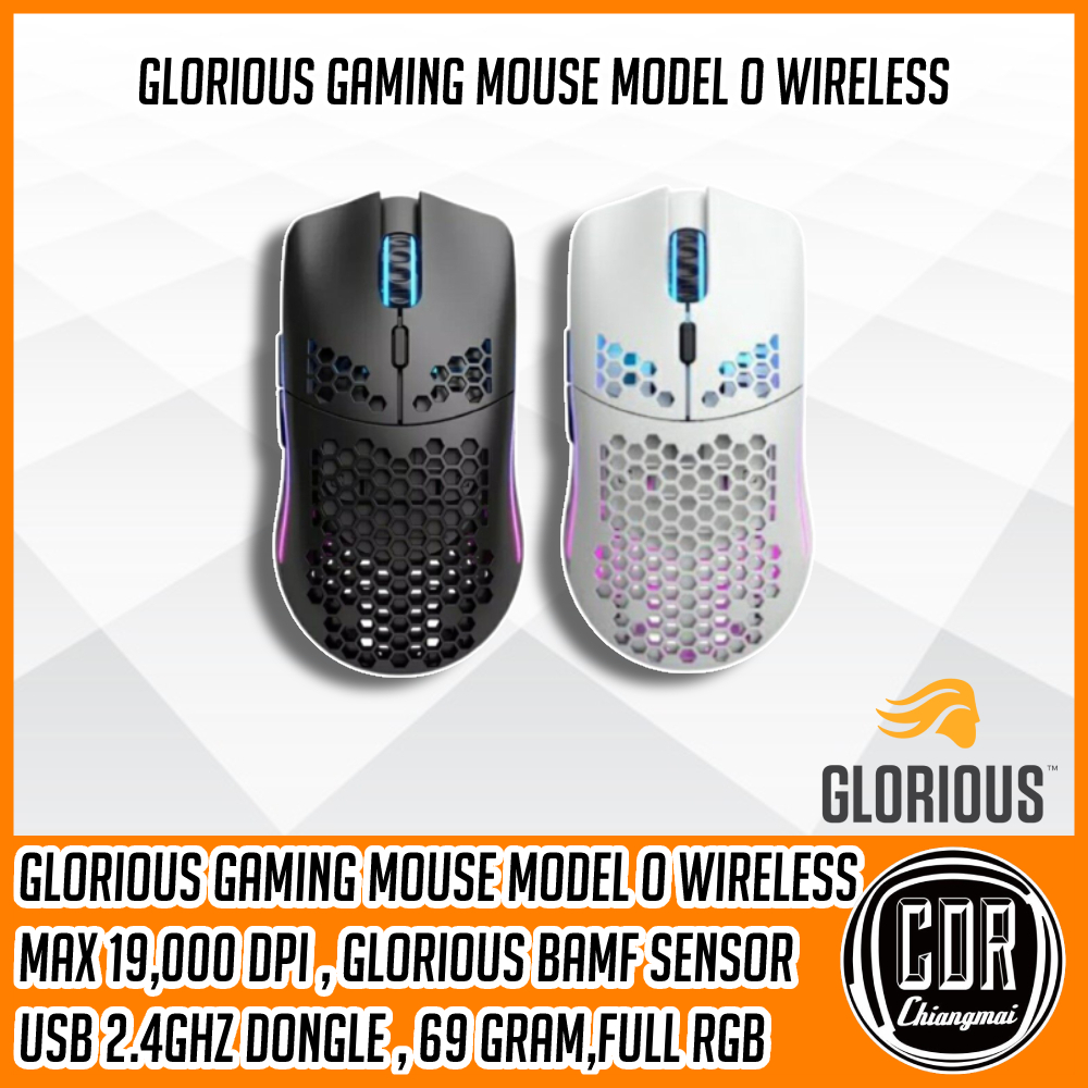 Glorious Model O Wireless Gaming Mouse - RGB 69gram Lightweight ...