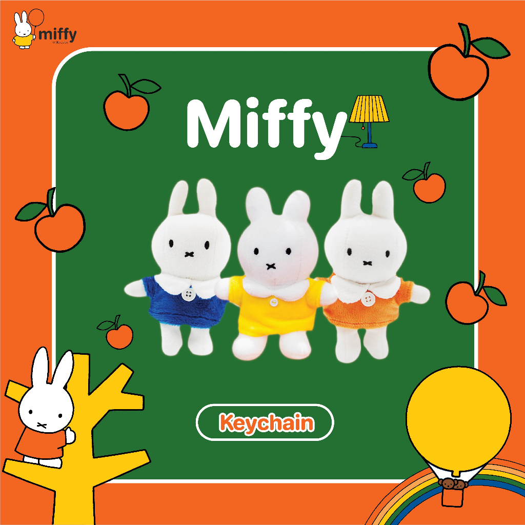 Miffy Full body Keychain | Shopee Thailand