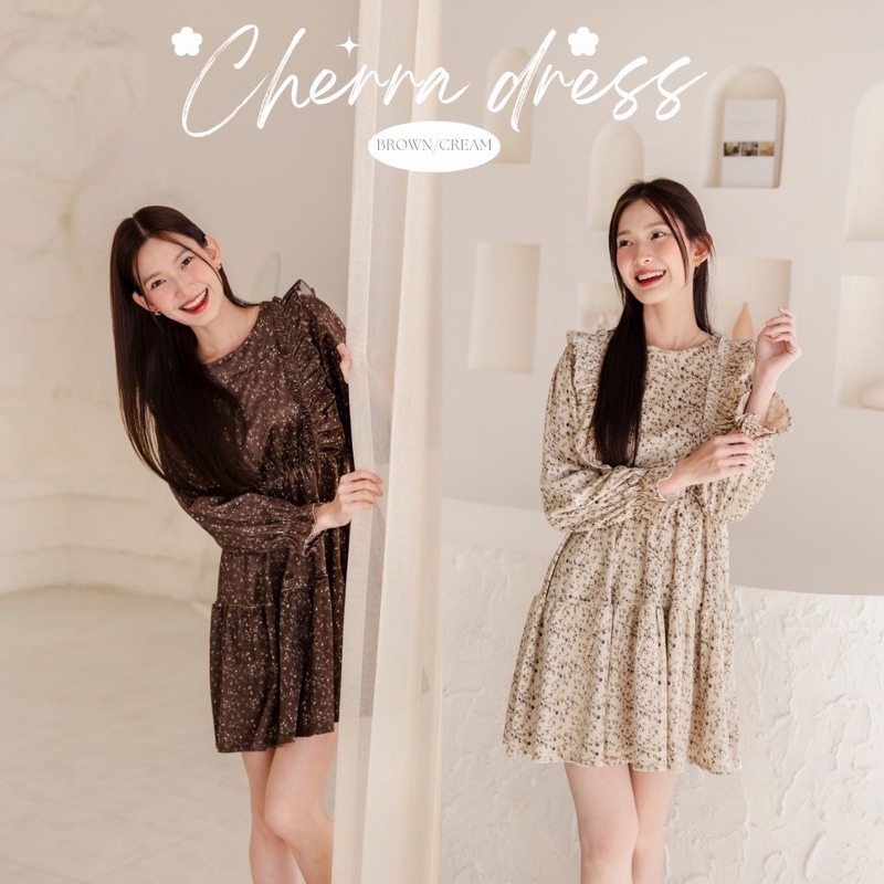 กดวันนี้ลด 10 ไม่รวมโค้ดช้อปปี้ LABELL รุ่น Cherra Dress เดรสลุคลูกคุณ ...