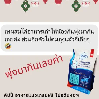Kippy Signature - อาหารแมว Grain Free สำหรับแมว 2เดือน เป็นต้นไป ...