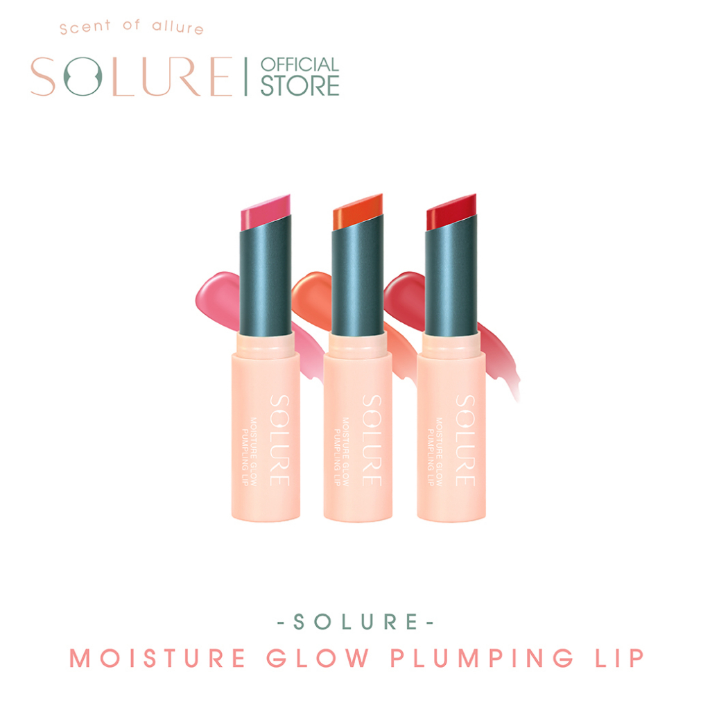 SOLURE MOISTURE GLOW PLUMPING LIP | Shopee Thailand