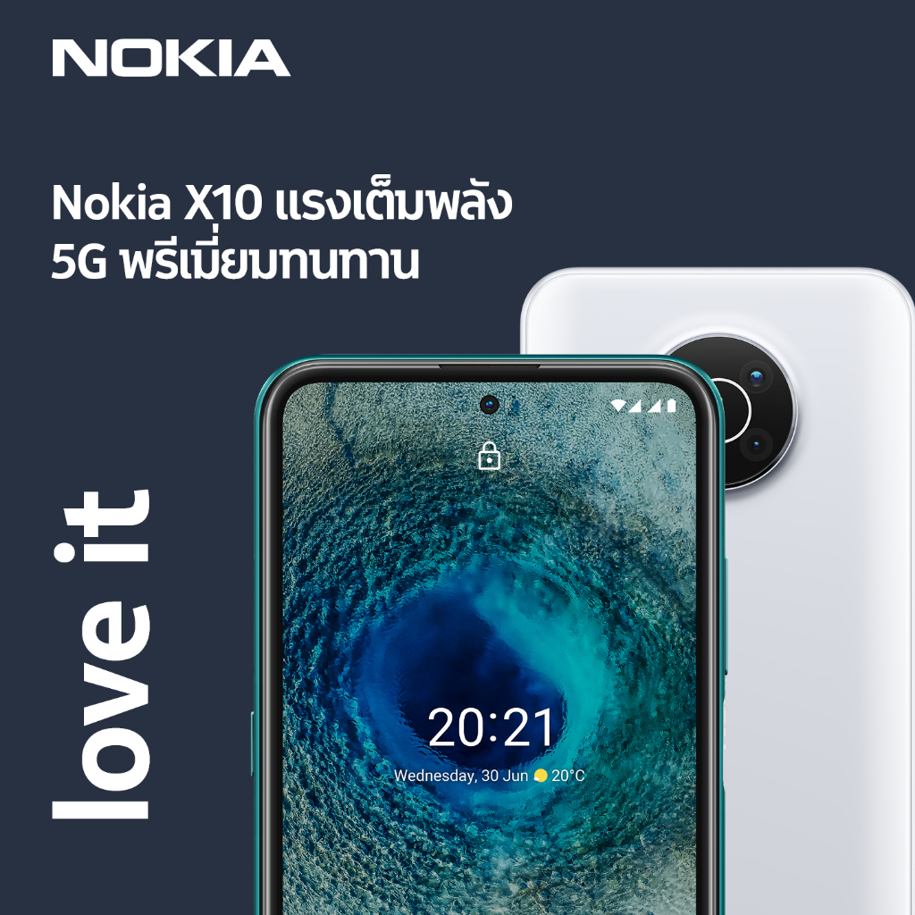 Nokia X10 5G 6128 ประกันศูนย์ไทย 1 ปี เครื่องมือ1 ของแท้ แถมเคส - phonemobile1 - ThaiPick