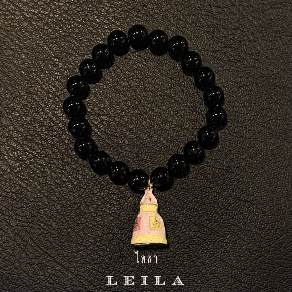 Leila Amulets ระฆังพลังบวก Baby Leila Collection (พร้อมกำไลหินฟรีตามรูป ...