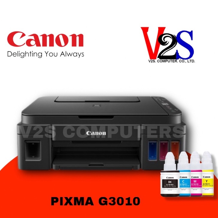 Canon Printer PIXMA รุ่น G3010 AIO Wi-Fi เครื่องปริ้นเตอร์มัลติฟังก์ชันอิงค์เจ็ทแท้ง 3 IN 1 ขาย ...