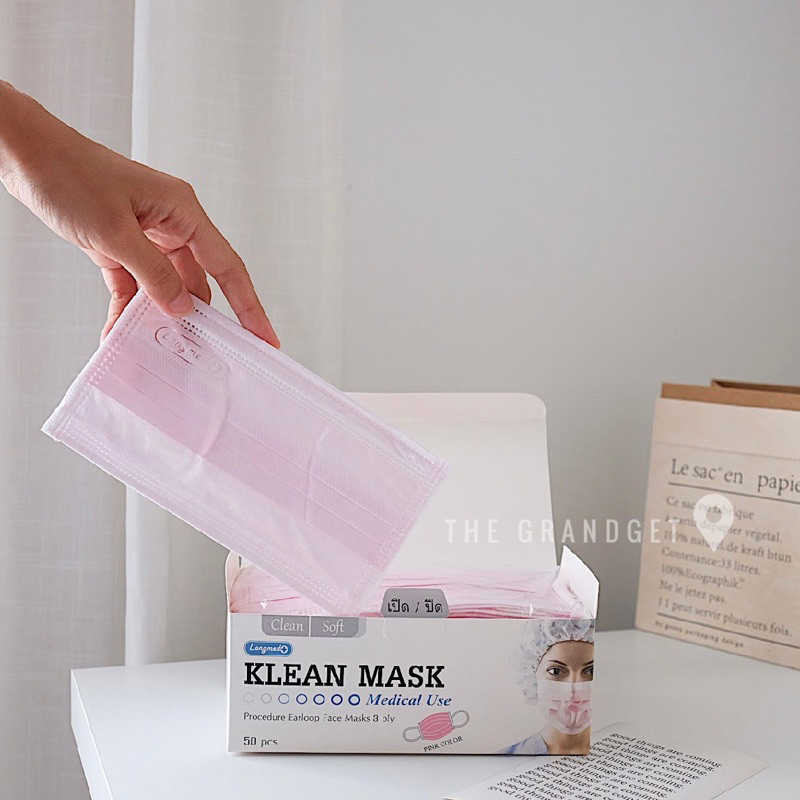 NEW พร้อมส่ง Klean Mask แมสกันฝุ่น PM 2.5 หน้ากากอนามัยทางการแพทย์ ...