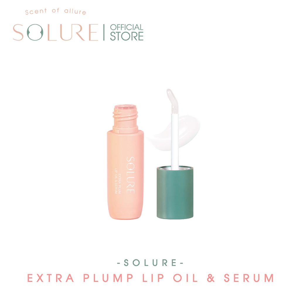 SOLURE EXTRA PLUMP LIP OIL & SERUM | Shopee Thailand