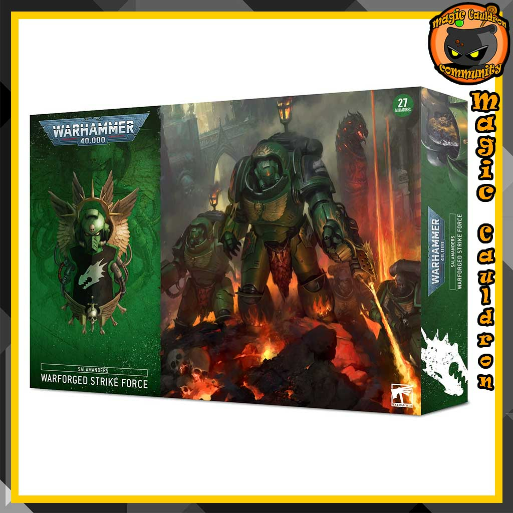Battleforce Salamanders Warforged strike Force Warhammer 40000 | Shopee ...