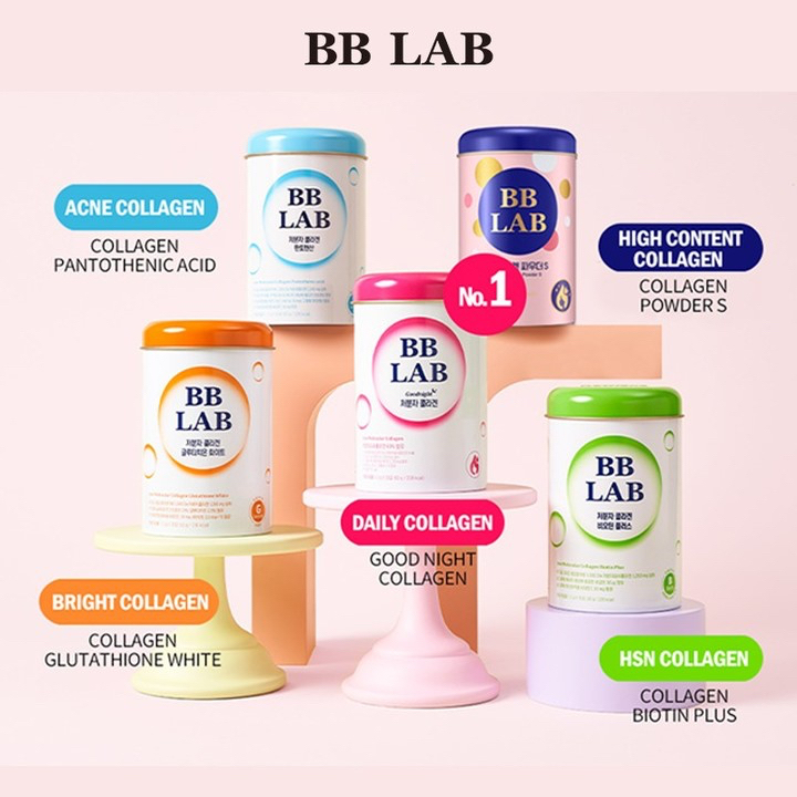 พร้อมส่ง 10 สูตร ของแท้ ถูกที่สุด Nutrione BB Lab Goodnight Collagen Glutatnione Biotin บีบีแลบ ...