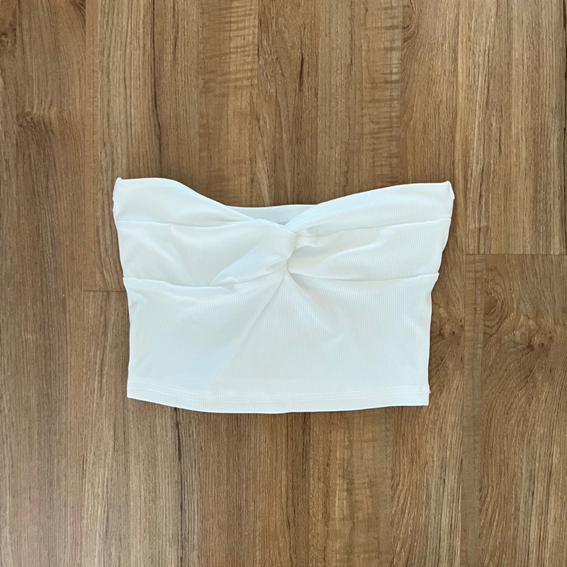 shein tube top เกาะอกผ้าร่อง | Shopee Thailand