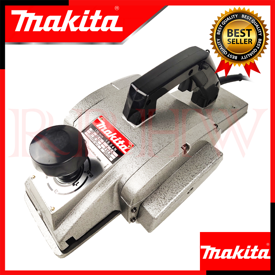 MAKITA กบไสไม้ไฟฟ้า 5 นิ้ว เครื่องไสไม้ เครื่องรีดไม้ กบไสไม้ รุ่น 1804 (งานเทียบ) การันตีสินค้า ...