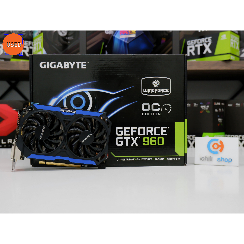 การ์ดจอ (VGA) GIGABYTE GTX960 2GB 2F OC P11646 - ichillshop - ThaiPick