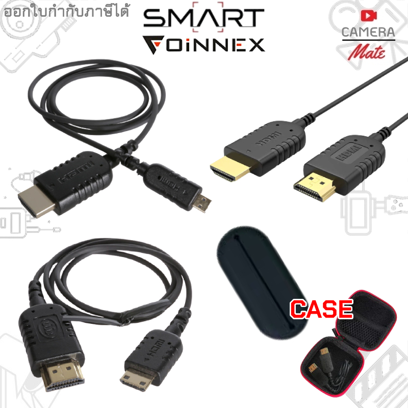 Smart Foinnex hdmi to hdmi hdmi to Mini hdmi to micro 4K60Hz แบบ2.0 สาย ...