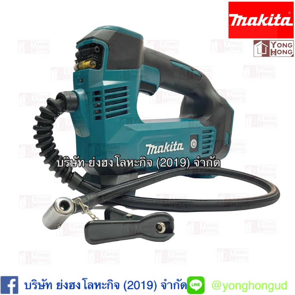 DMP180Z เครื่องปั๊มลมเติมล้อรถยนต์ไร้สาย Makita 18 Volt Luchtpomp Body ...
