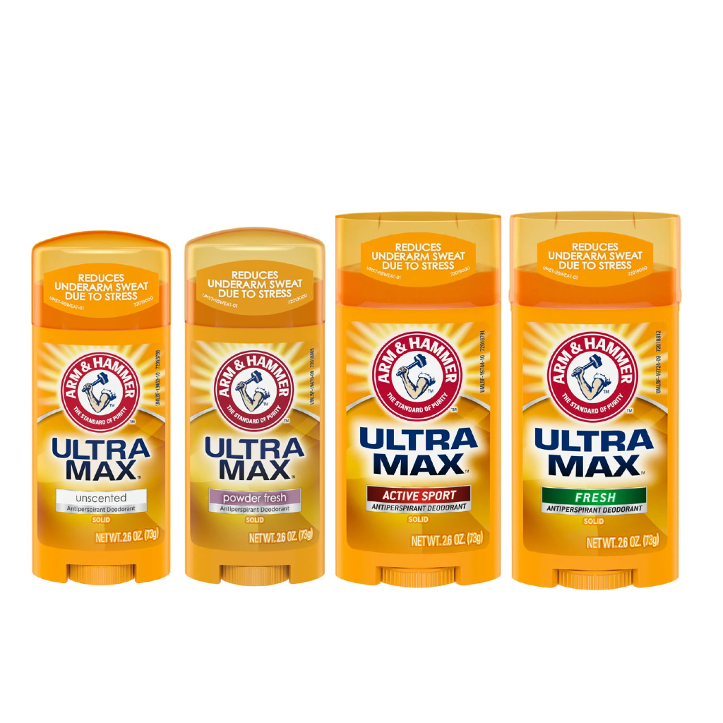 ARM & HAMMER ULTRAMAX Anti-Perspirant Deodorant 2.6 oz(73g) | Shopee ...