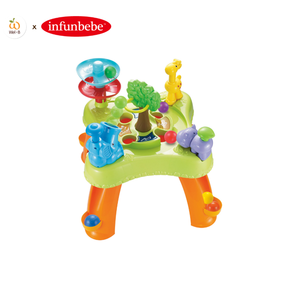 Wel-B x Infunbebe Activity Ball Run Table (โต๊ะกิจกรรมบอลกลิ้ง) - ของ ...