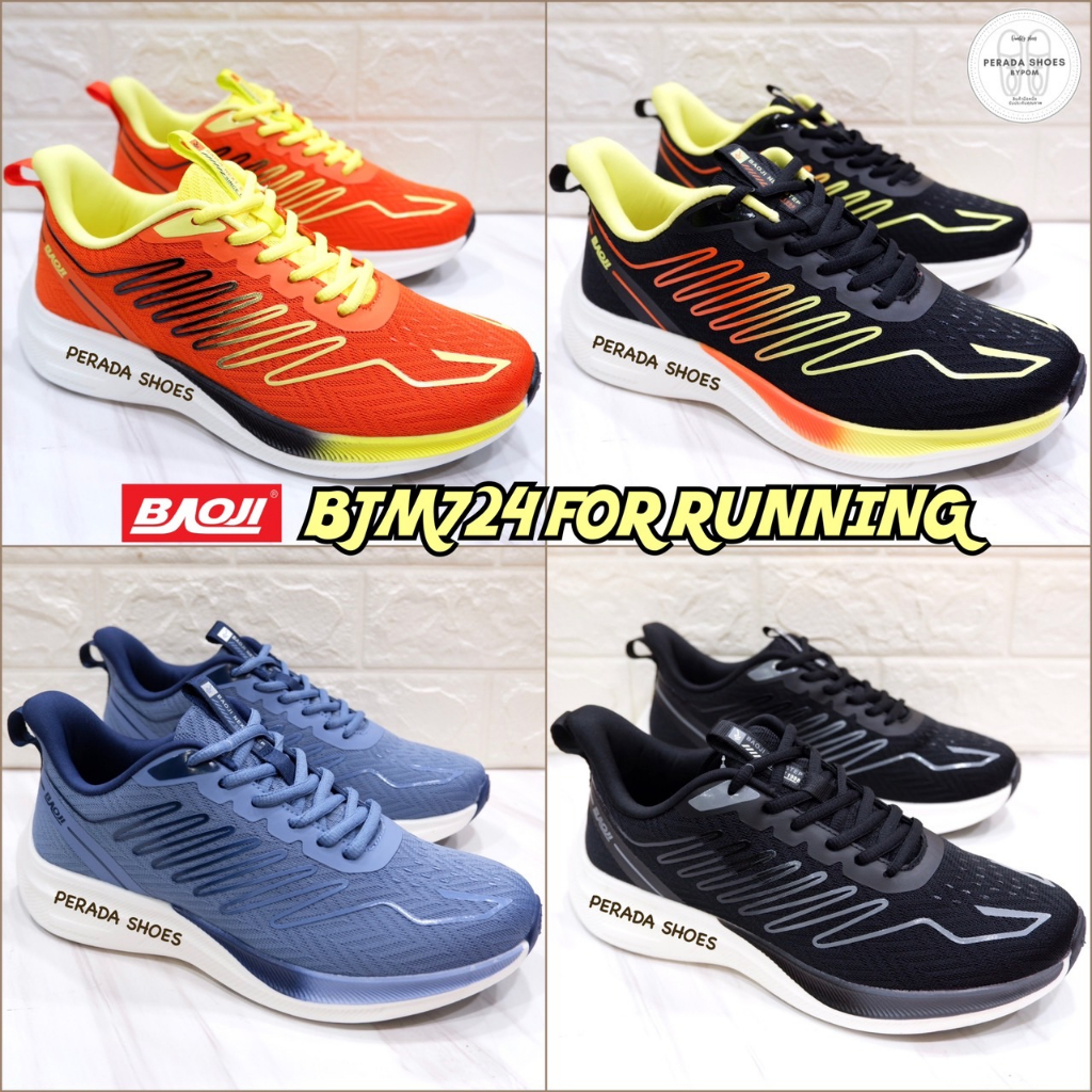 Baoji แท้ รองเท้าผ้าใบชาย รองเท้าผ้าใบวิ่งชาย รุ่น BJM724 ไซส์ 41-45 - pompoppluem - ThaiPick