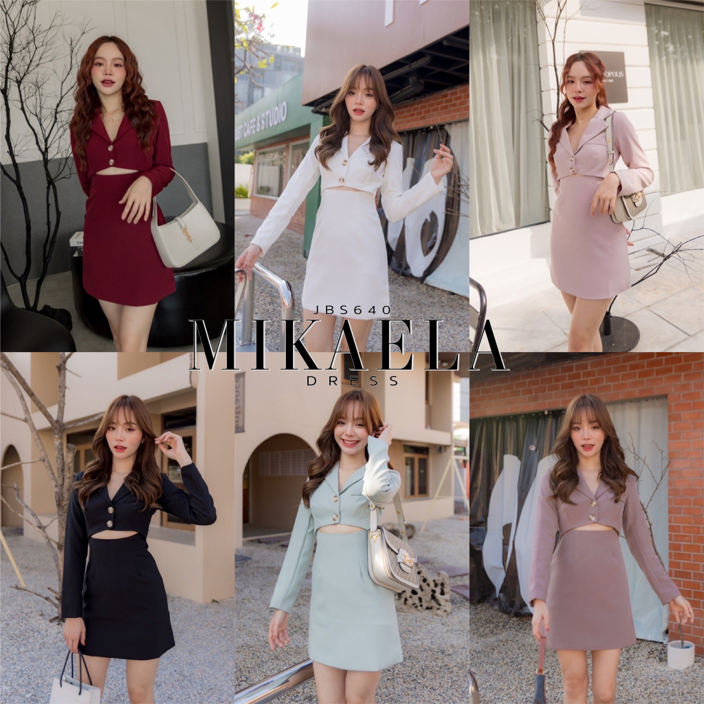 JBS640 Mikaela Dress - joobs.studio - ThaiPick